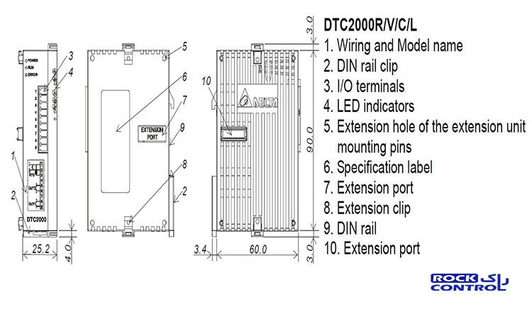 خرید کنترلر دلتا کد DTC2000C